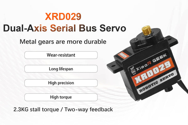 Upgrade Your Robotics Projects with the High-Torque XRD029-2/3kg Metal