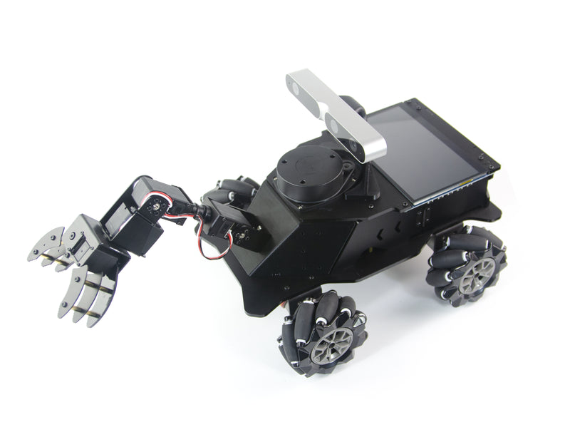 Jetson Nano A3 Mecanum wheel programmable laser radar with robotic arm