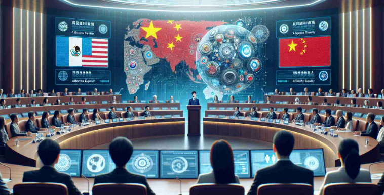 The development of AI in various countries under the current internati