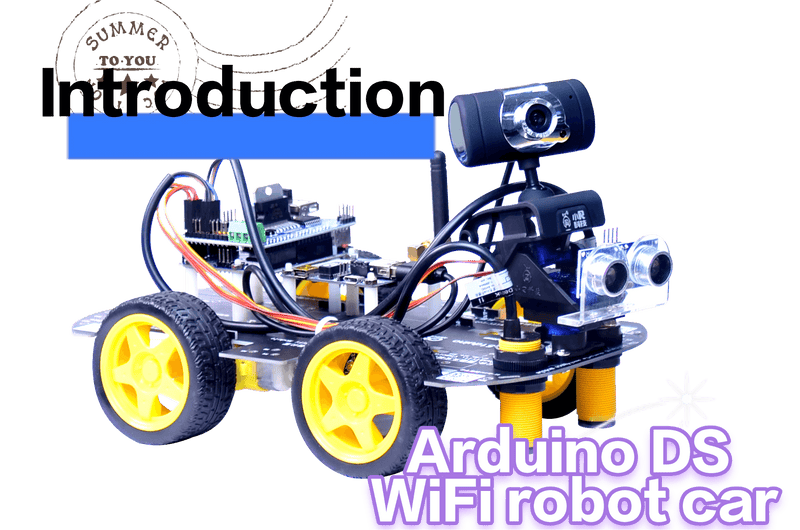 Introduction of Arduino DS Robot WiFi Video Robot Kit for beginners