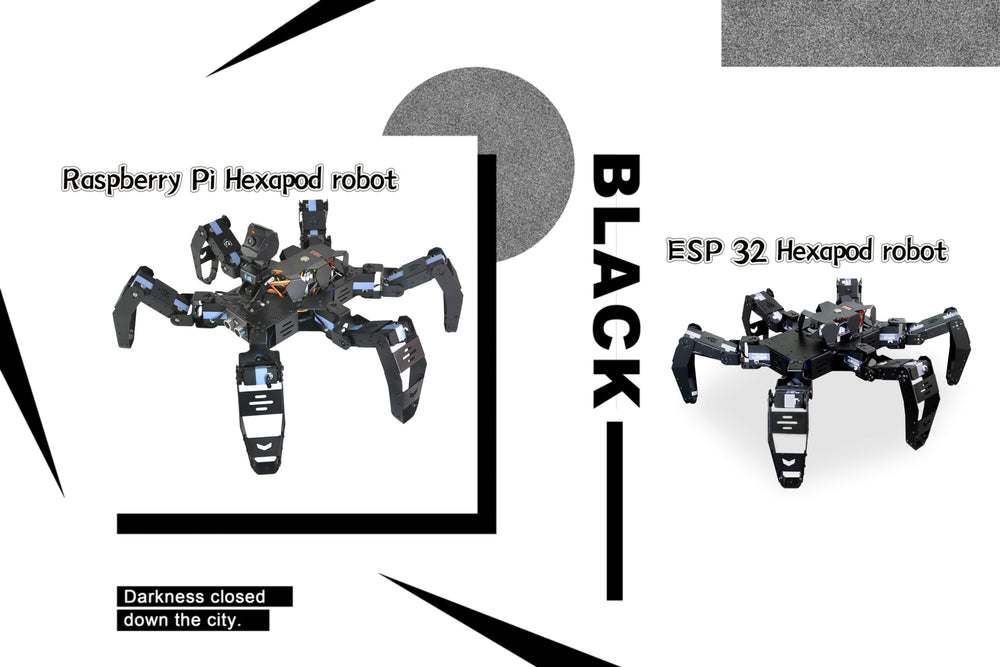 Esp32 Hexapod Bionic Robot And Raspberry Pi Hexapod Bionic Robot Diff