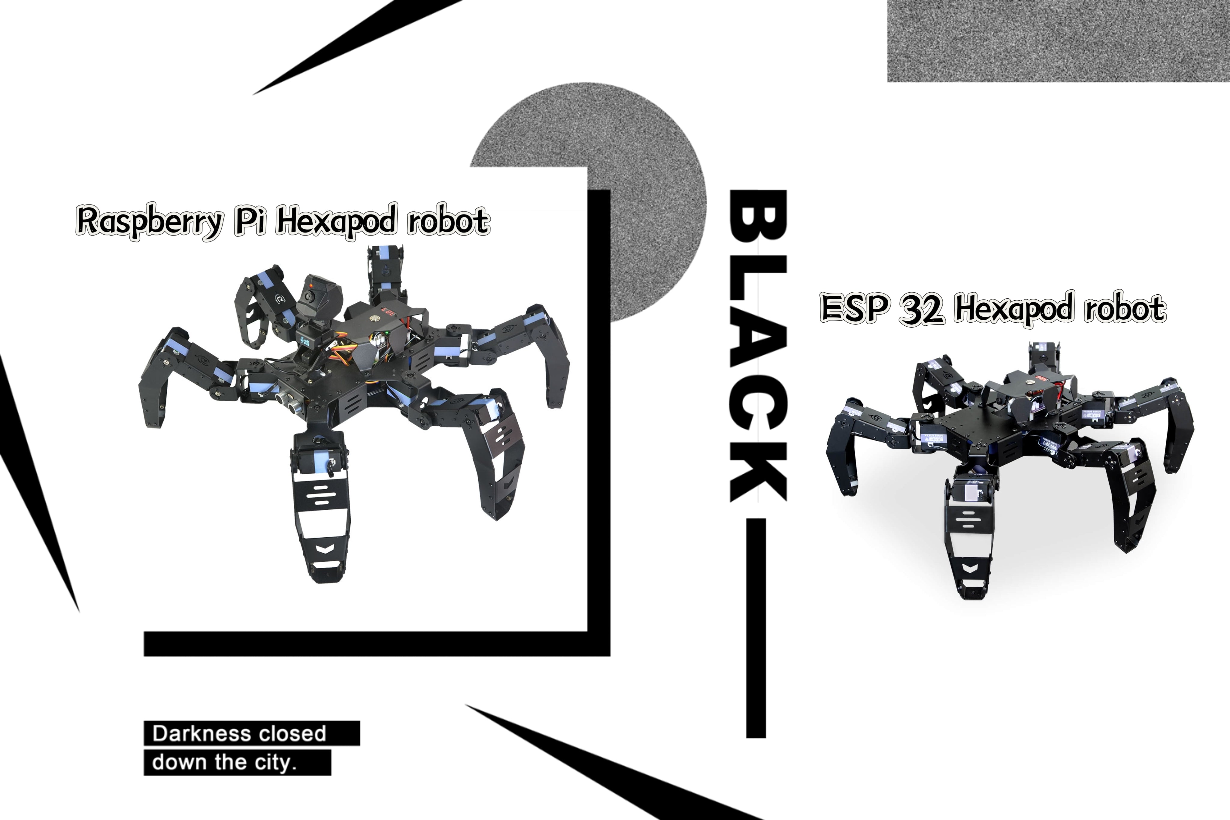 Esp32 Hexapod Bionic Robot And Raspberry Pi Hexapod Bionic Robot Diff 1203
