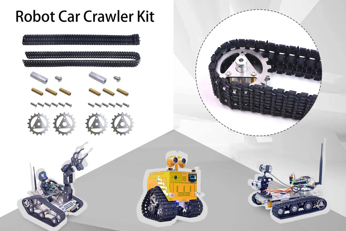 🚗🔧 Transform Your DIY Projects with Our Durable Robot Crawler Tracks!