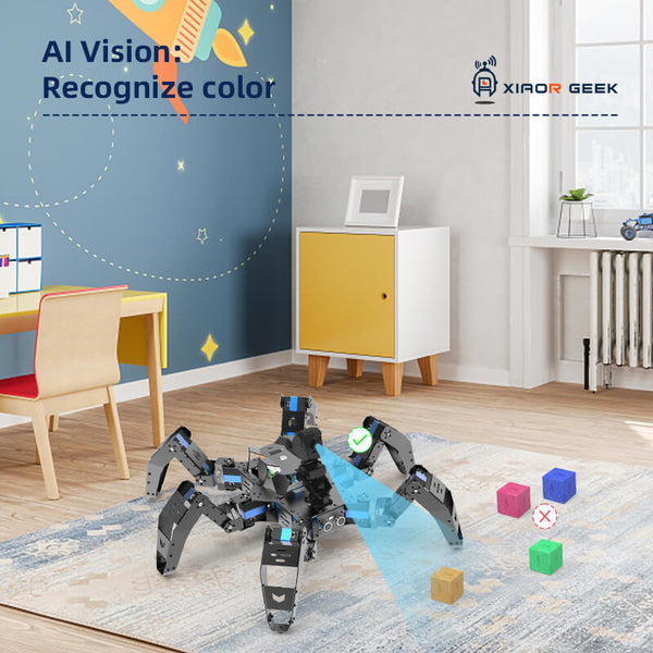 Let‘s know the performance of Raspberry Pi Bionic Hexapod Intelligent