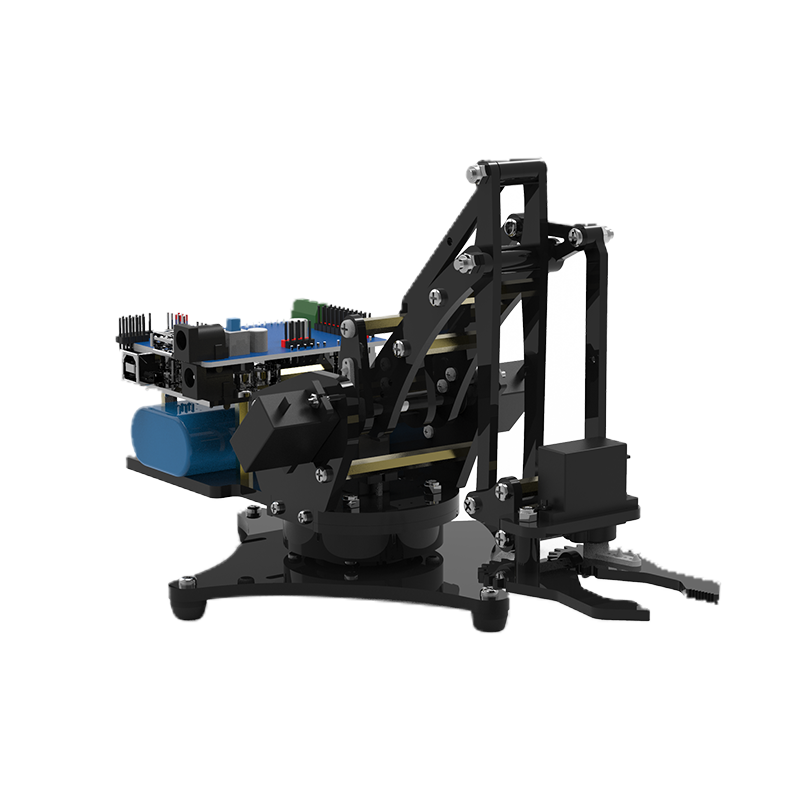 XR MINI Smart Robot Arm Kit,2-in 1 Science Kits with 4-DOF Robotic Car