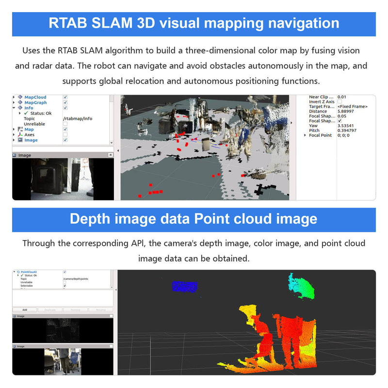 Phage Ros Hexapod Robot Python Programming With Depth Camera For Jetso