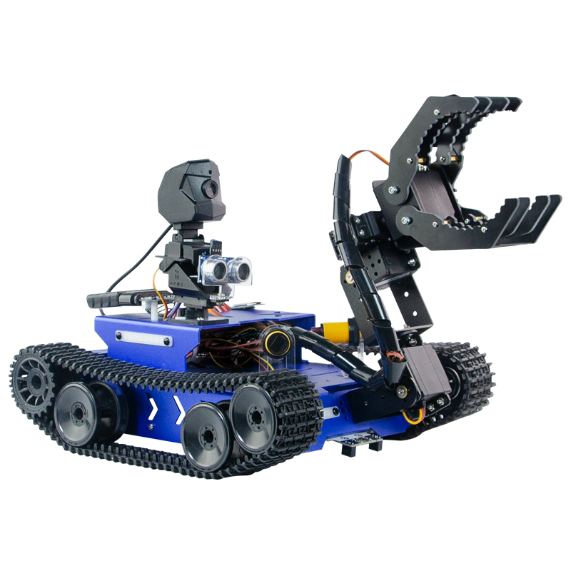XiaoR GEEK GFS-X crawler-type AI programmable robot car with Raspberry