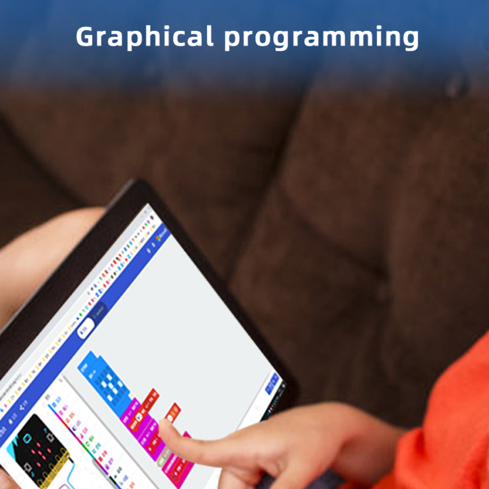 Micro: bit STEM Educational HappyBot Dancing Graphical Programmable Sm